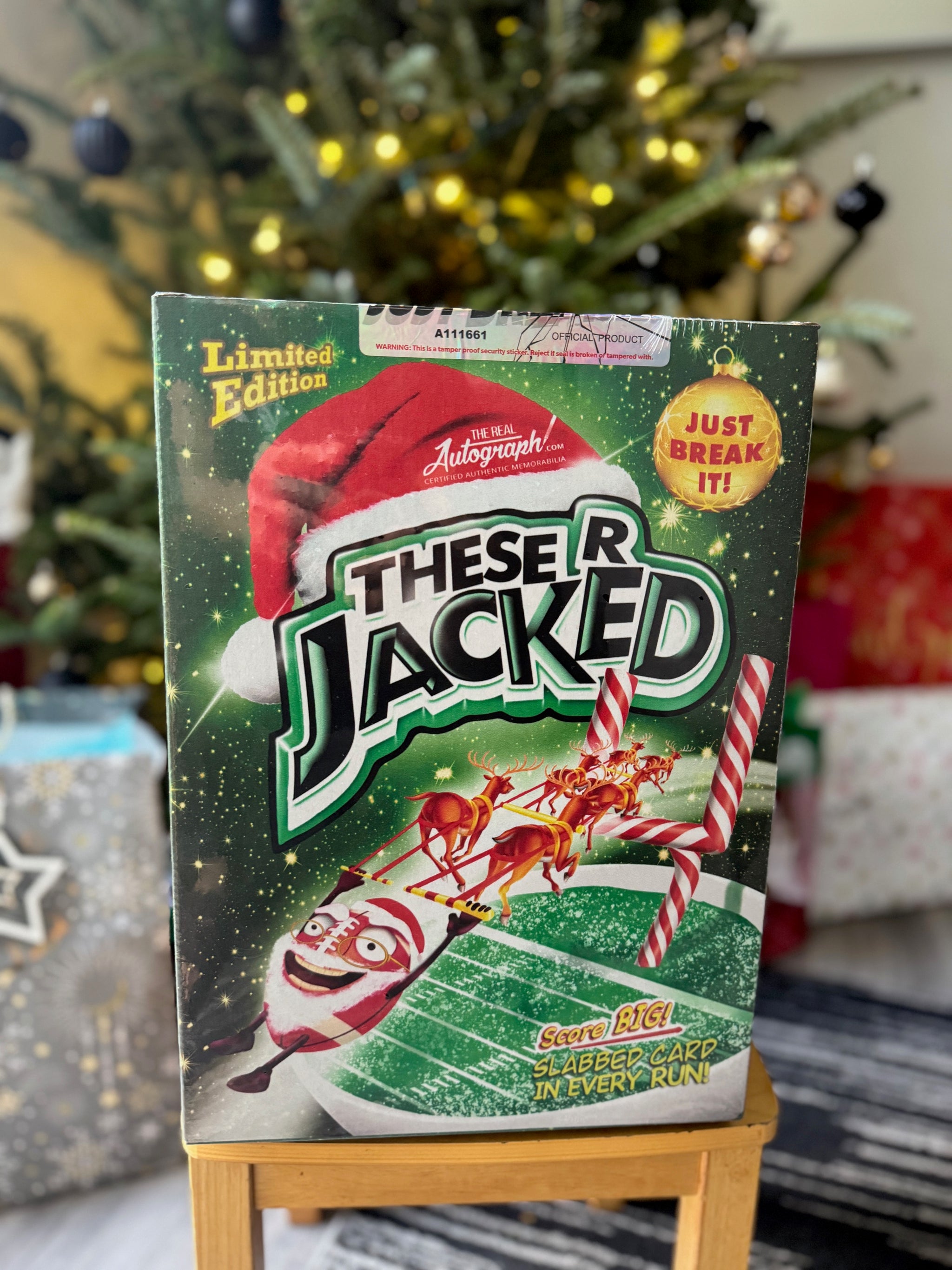 'THESE R JACKED' JUST BREAK IT EXTRA JUICED BOX - 1 ITEM FOOTBALL FULL ...